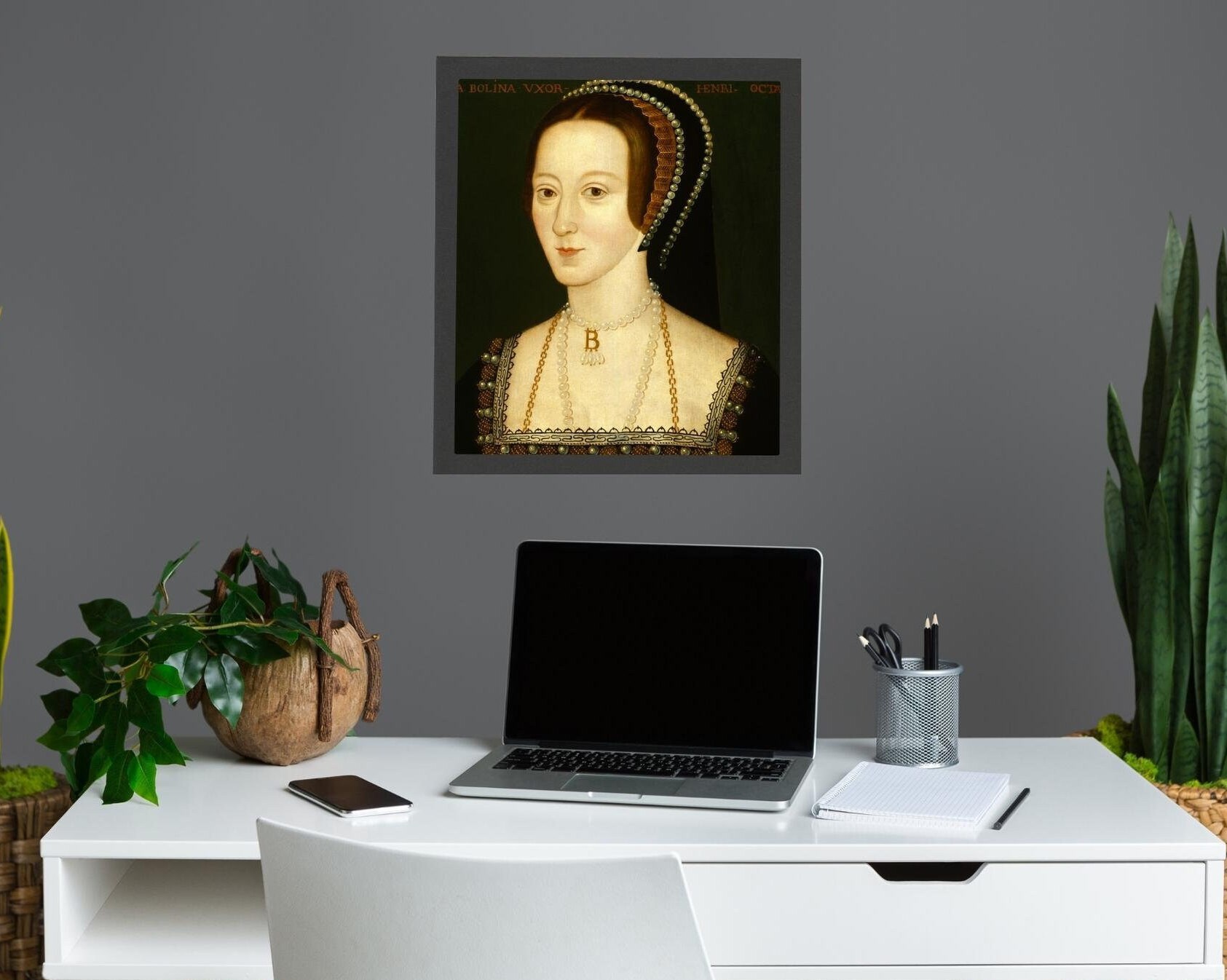 Anne Boleyn Art Print Digital Download Instant Download Gallery Art ...