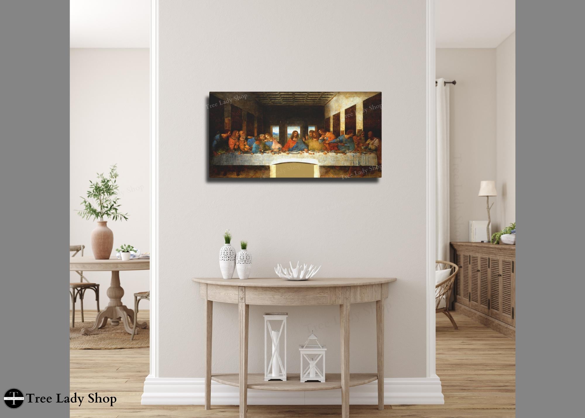 The Last Supper Leonardo Da Vinci Canvas Art Print Da Vinci Wall Art ...