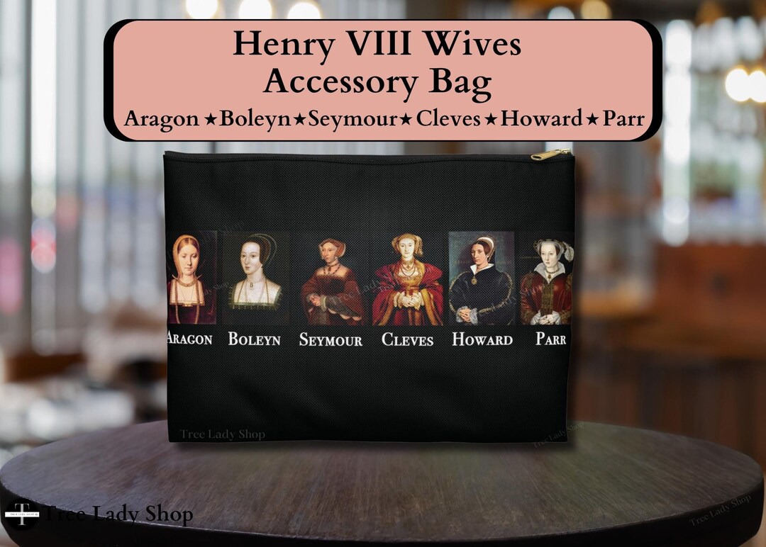 Anne Boleyn King Henry VIII Accessory Bag Six Wives the Tudors Carry ...