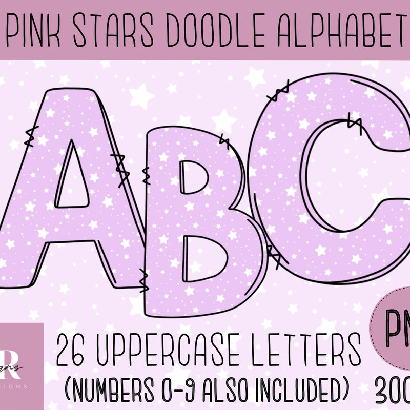 Pink Stars - Etsy