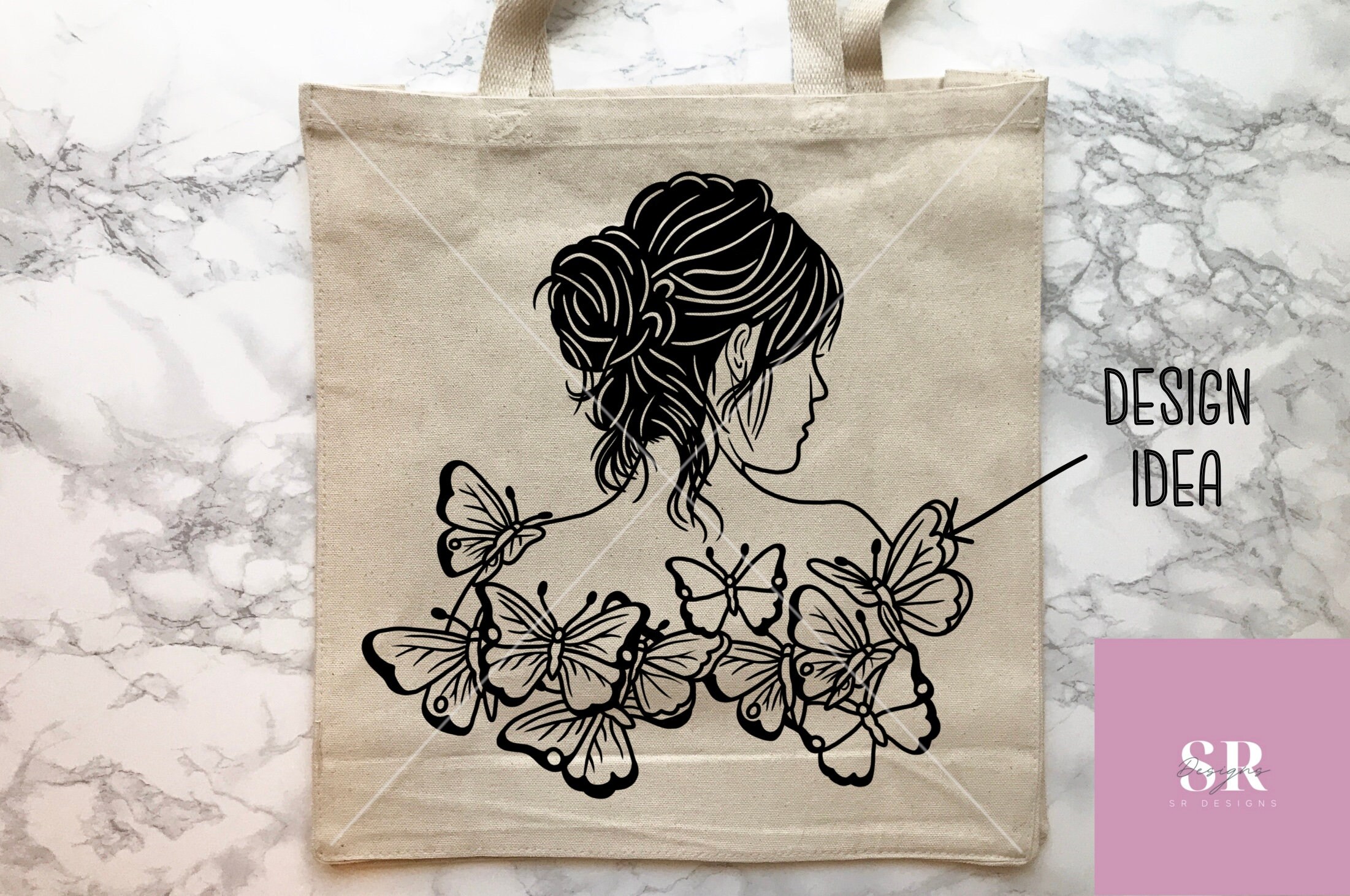 Floral woman SVG. Woman cut file. Woman sillouhette SVG. Messy | Etsy