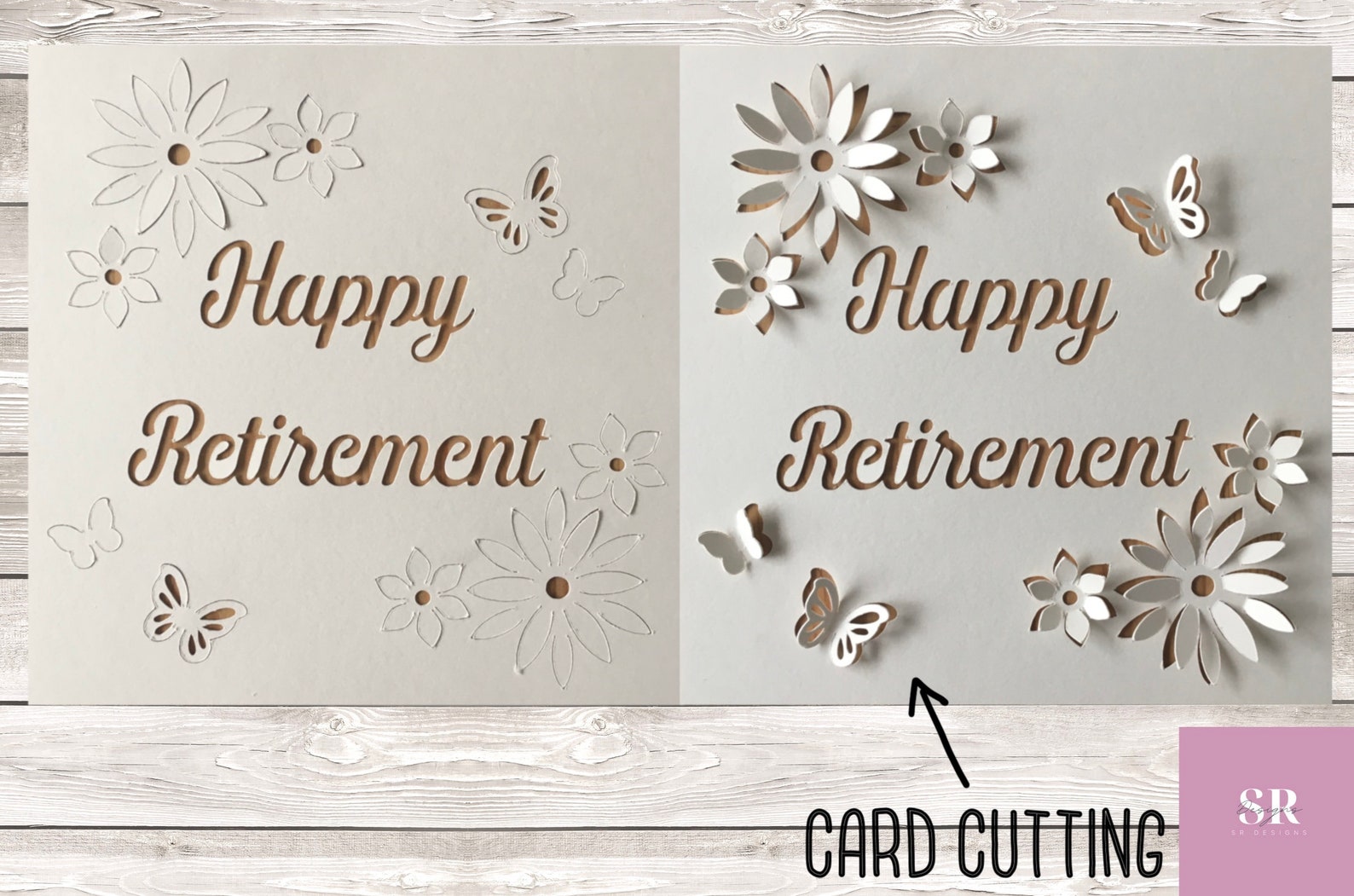 SVG: 3D/ ‘pop Up’ Happy Retirement Card. Happy Retirement. Pop up Card ...