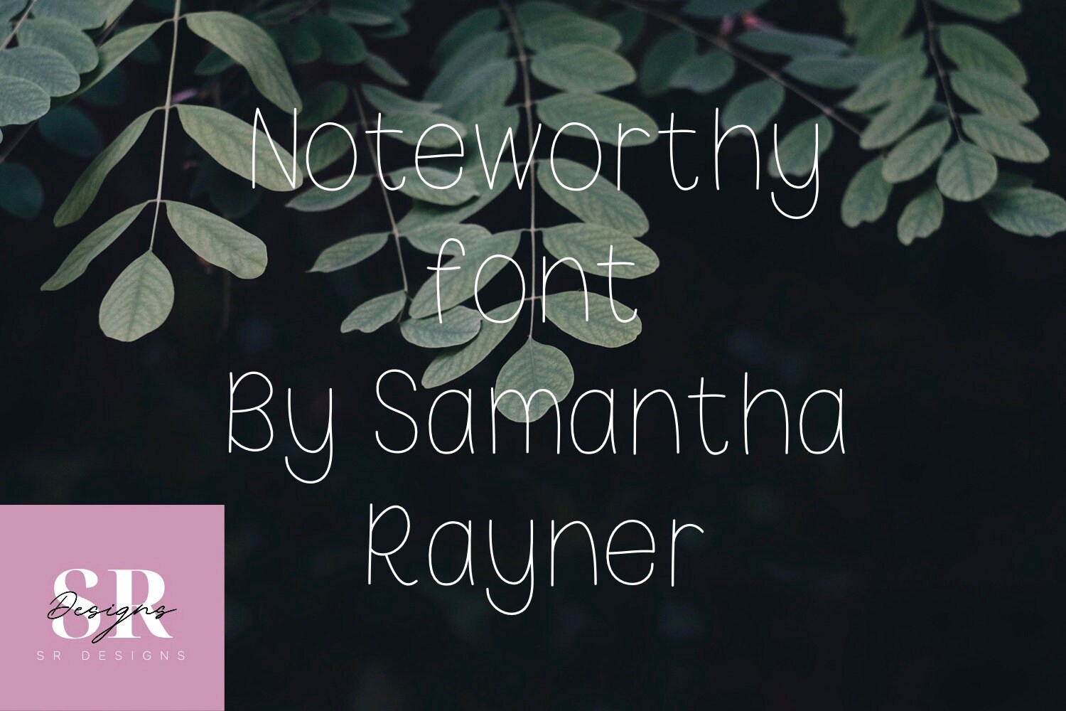 Noteworthy Font Handwritten Font Suitable for Printing - Etsy