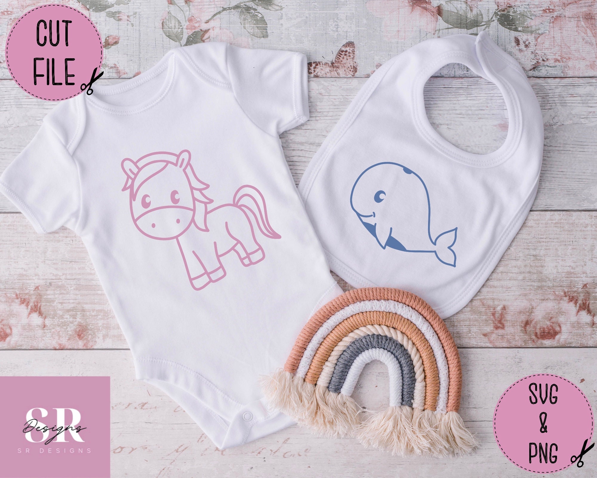 Cute Animal SVG/PNG Bundle. 13 Images. Vinyl Cutting. | Etsy