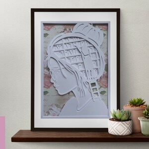 Digital: Girl Loves Books Shadowbox. Book Lover. Librarian. Book Worm ...