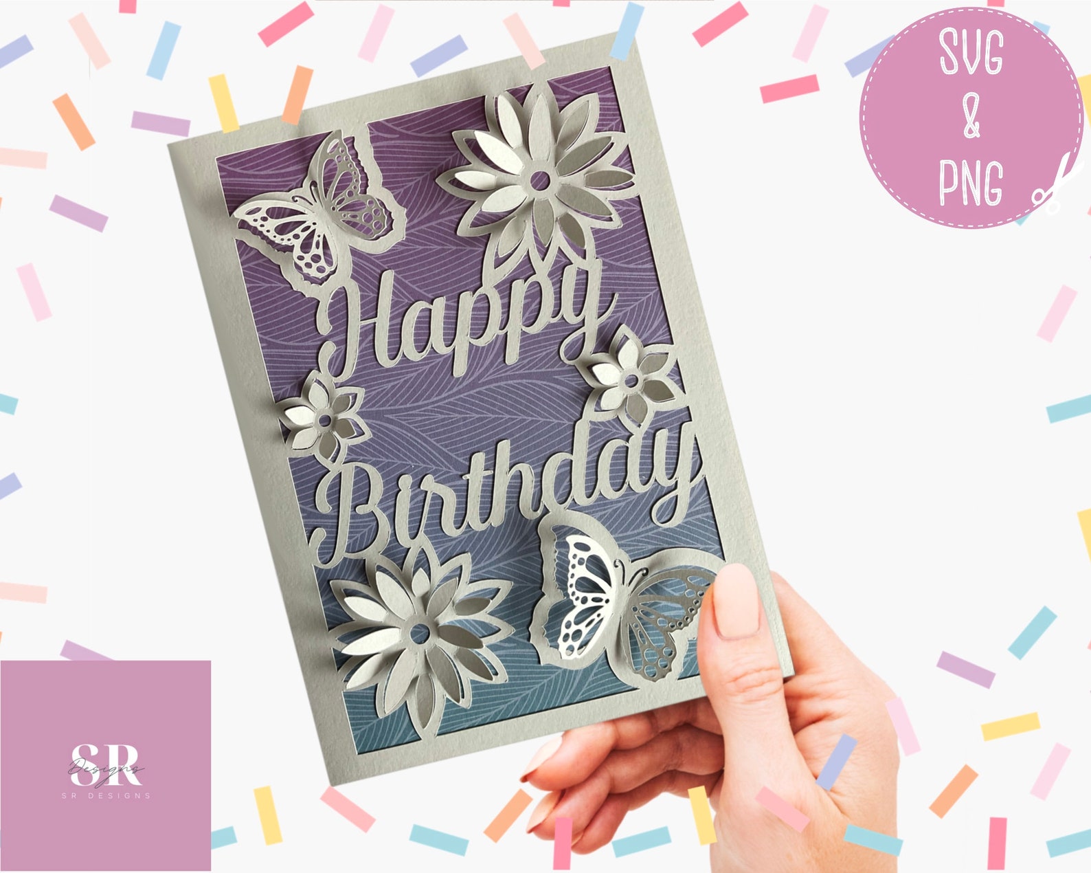 SVG: 3D/ pop Up Birthday Card Bundle. Birthday Svg Bundle. - Etsy UK