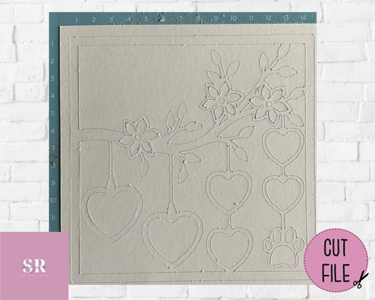 SVG: 3D Family Tree Card. Digital Download. Paper Cutting. - Etsy