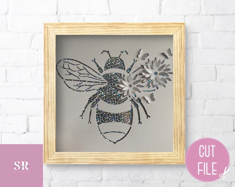 SVG: pop Up/ 3D Bumble Bee. Digital Download. Paper Cutting. - Etsy