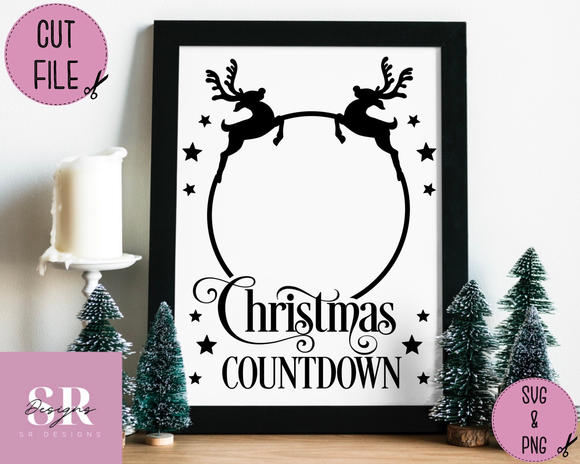 SVG: Countdown to Christmas Svg. Christmas Svg. Desire - Etsy