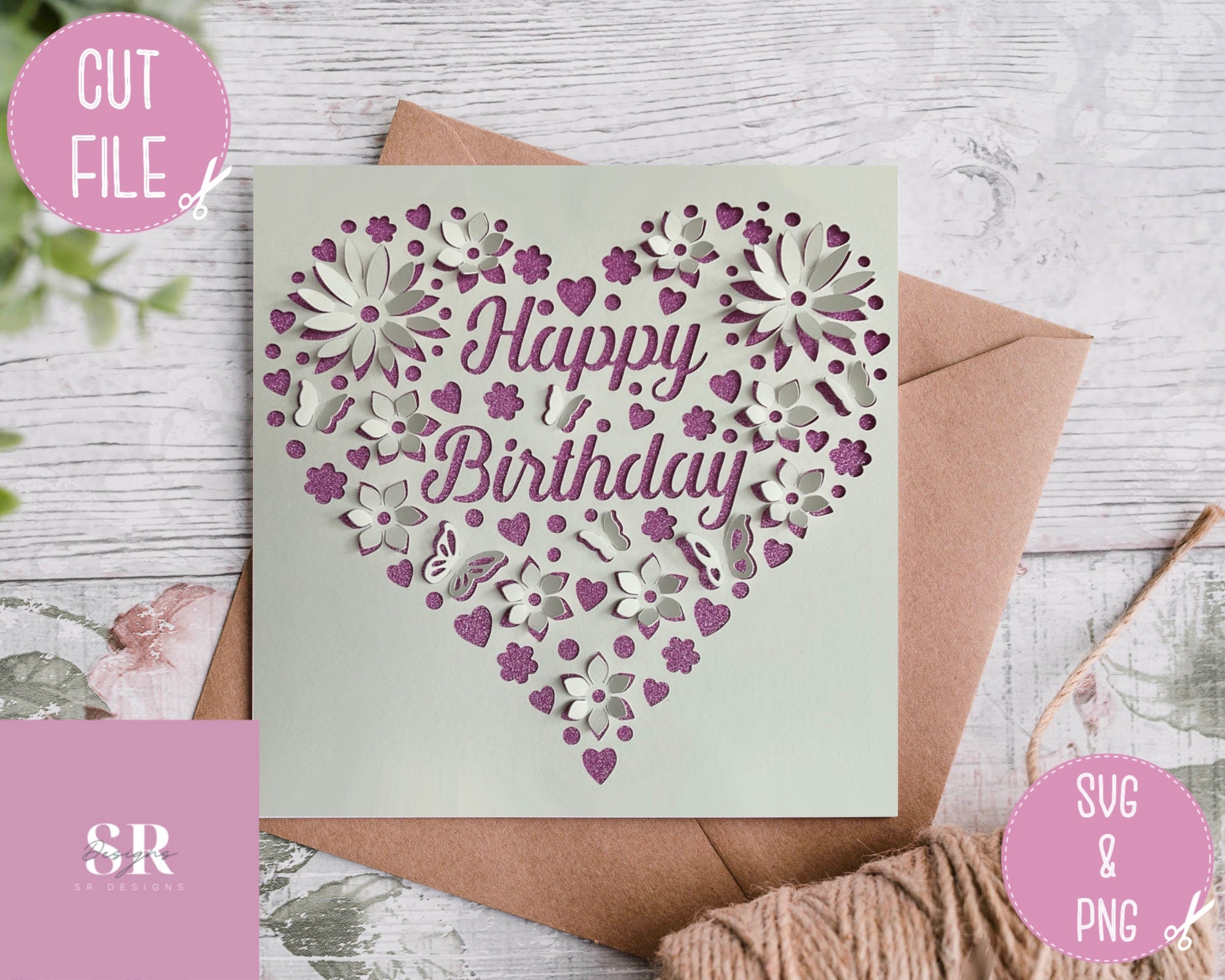 SVG: 3D/ pop Up Birthday Card Digital Download. Happy - Etsy UK