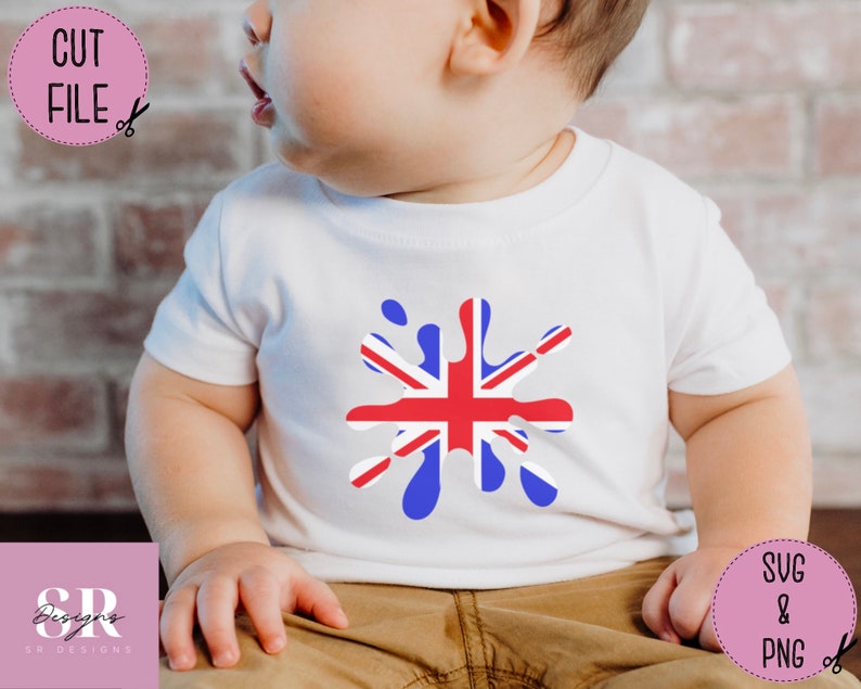 SVG: Union Jack Svg. Flag Paint Splat. Layered Union Jack. Union Jack ...