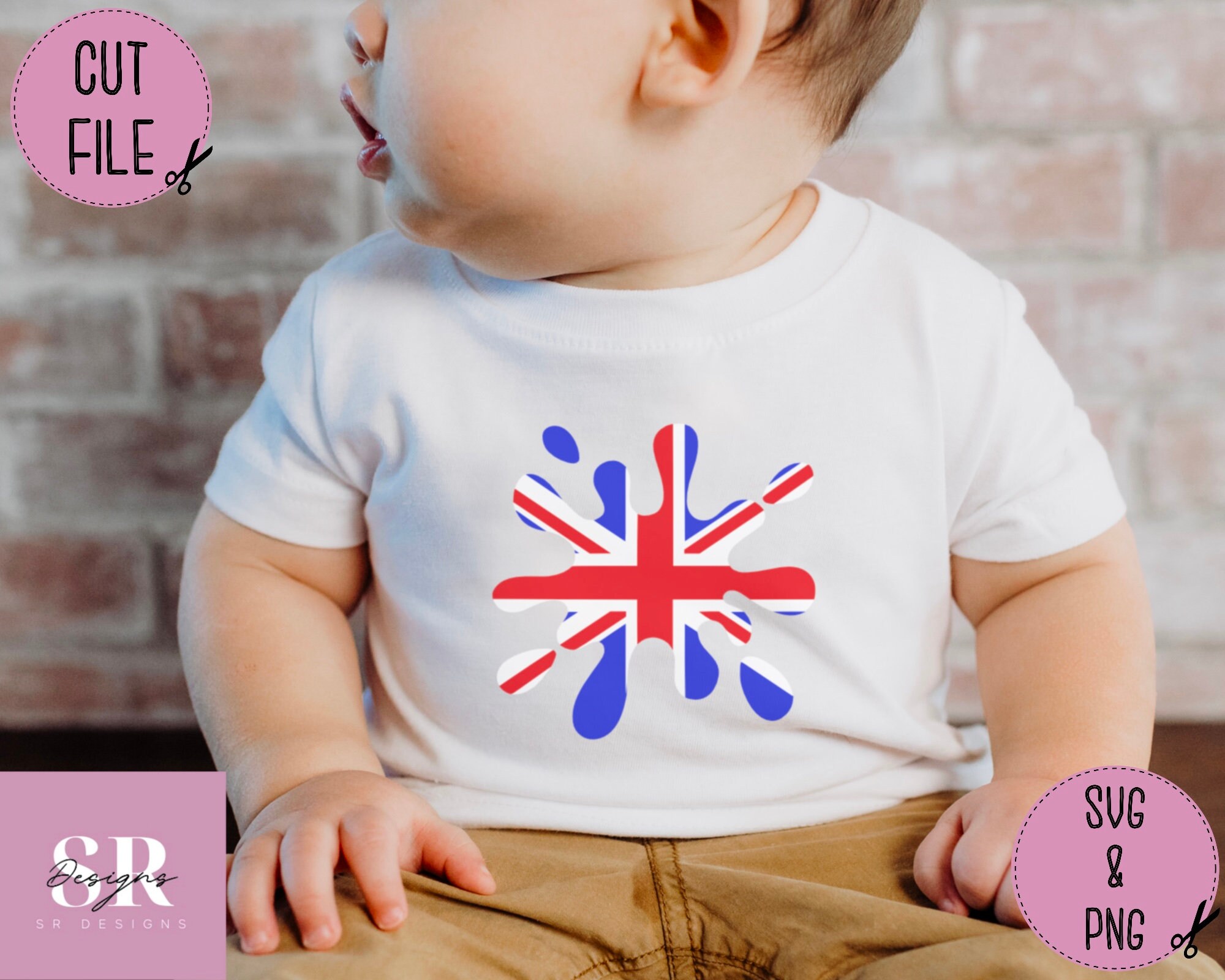 SVG: Union Jack Svg. Flag Paint Splat. Layered Union Jack. Union Jack ...