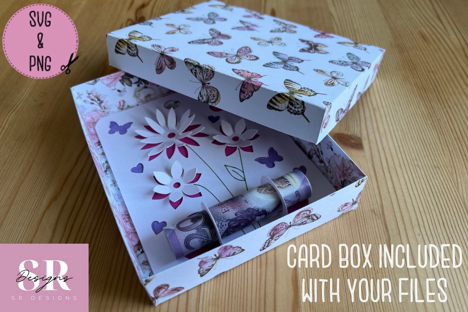 SVG: Christmas Gnome Money Card. Cricut Joy Friendly. Christmas Money ...