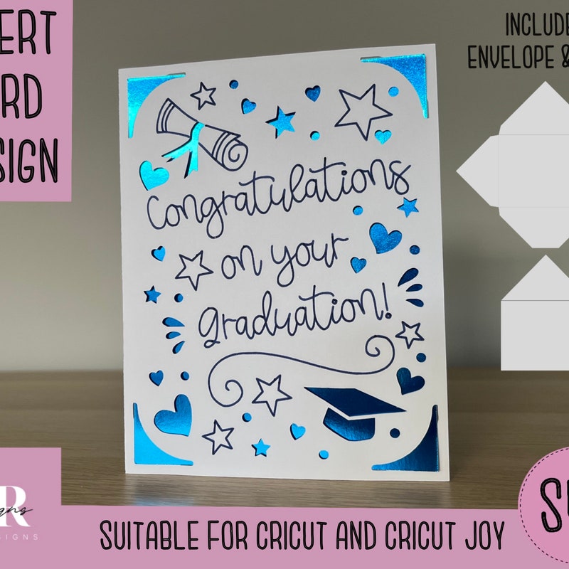 Graduation Card Svg - Etsy