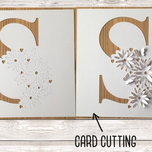 SVG: Pop Up/ 3D Letter S. Alphabet Pop Up. Pop up Letter. Card Pop Up ...