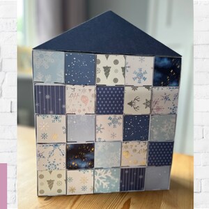 SVG: Christmas Advent Calender. Create Your Own Advent Calender House ...