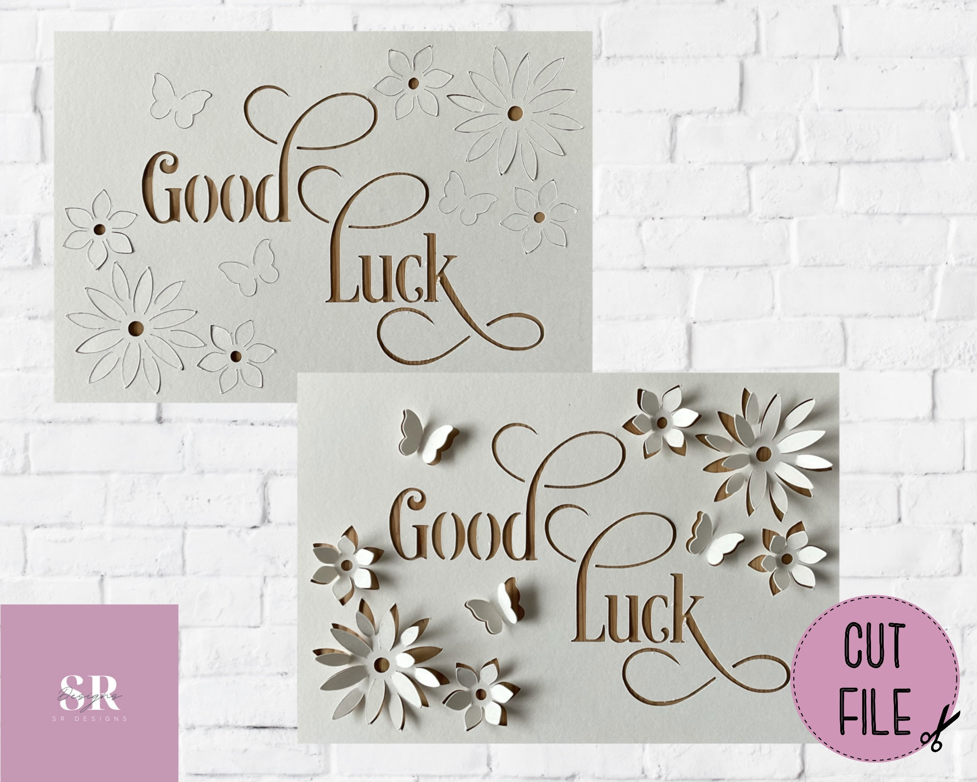 SVG: 3D/ pop Up Good Luck Card. Good Luck Card Svg. Pop up - Etsy UK