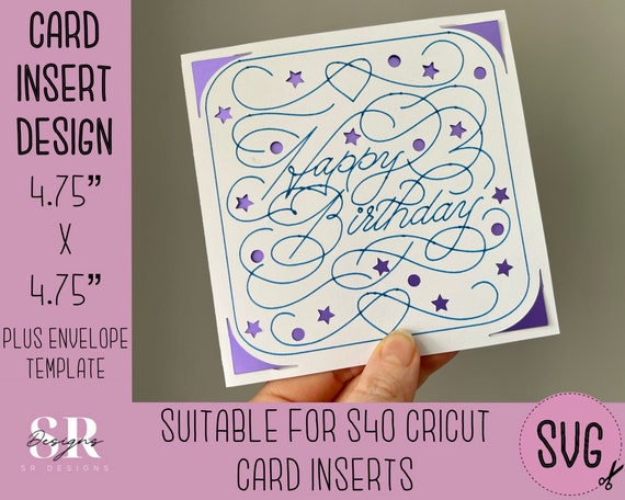 Birthday Card Inserts Sample