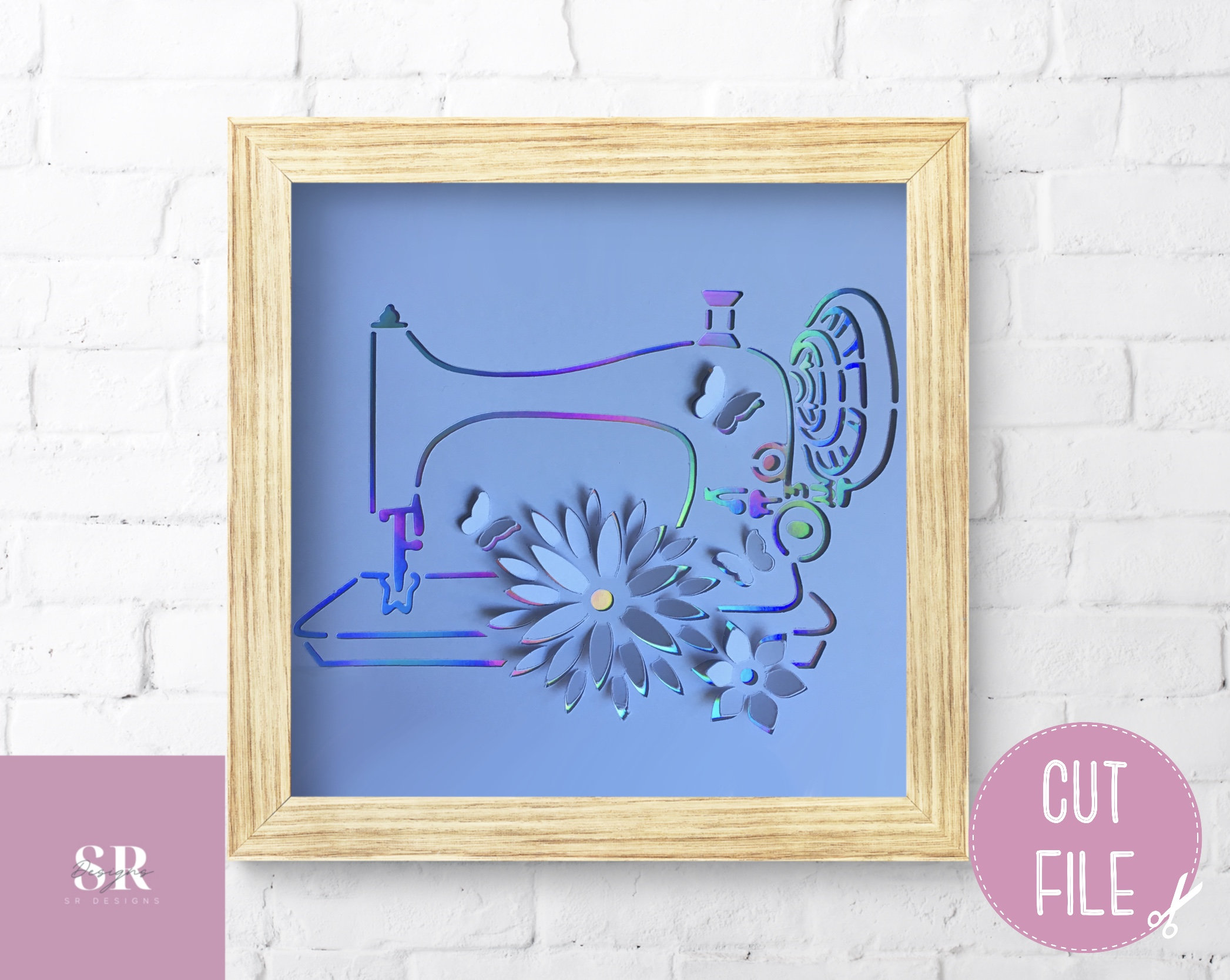 SVG: 3D Sewing Machine. Sewing Machine Svg. Sewing. Hobby. | Etsy UK