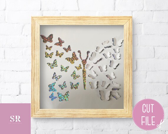 SVG: pop Up/ 3D Butterfly. Butterfly Svg. 3d Butterfly Svg. | Etsy