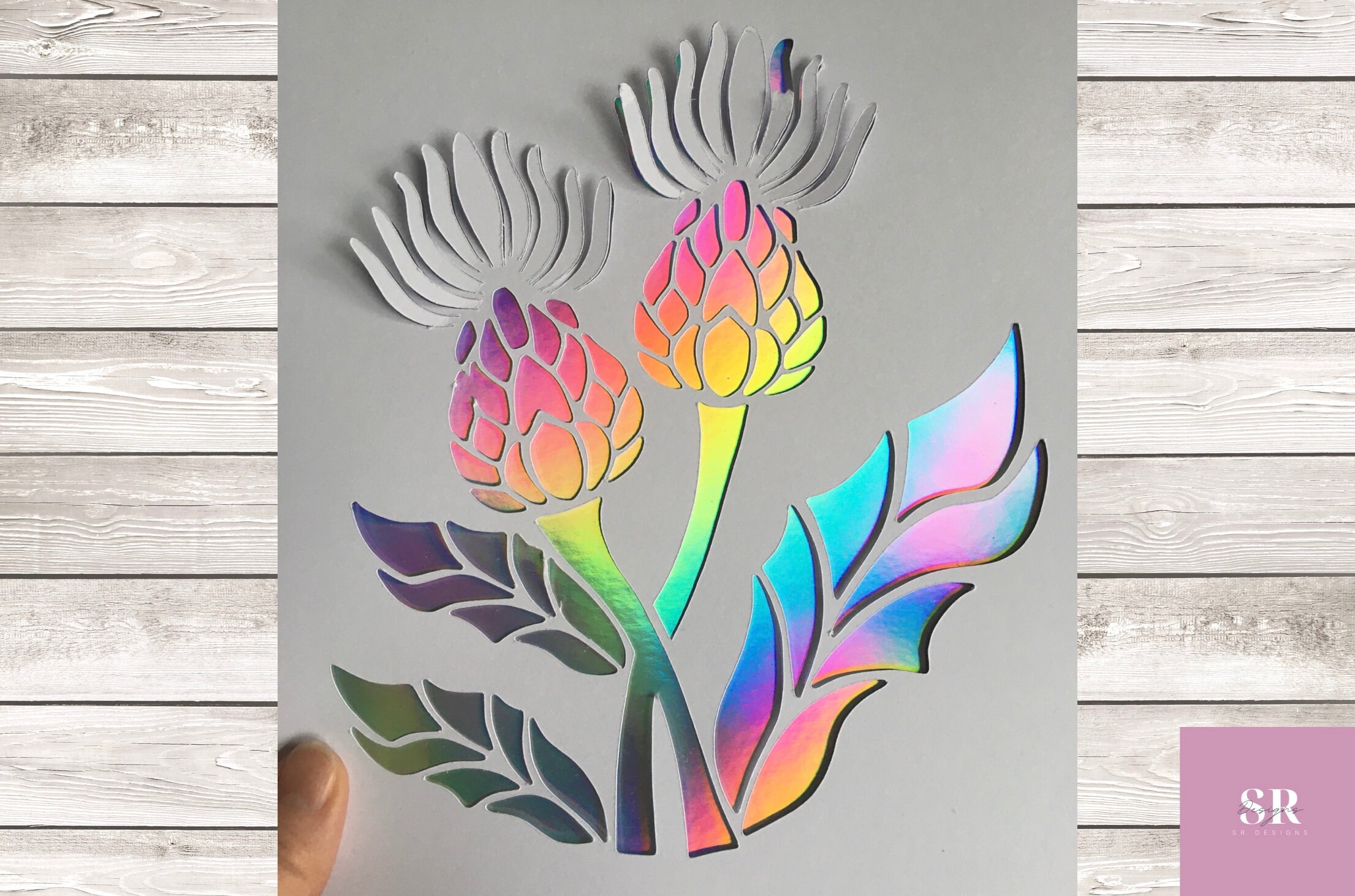 SVG: 3D Thistle. Digital Download. Paper Cutting. Pop up SVG. - Etsy