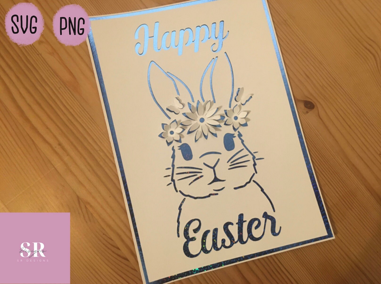 SVG: 3D/ pop up Easter card. Bunny card. Happy Easter. Pop | Etsy