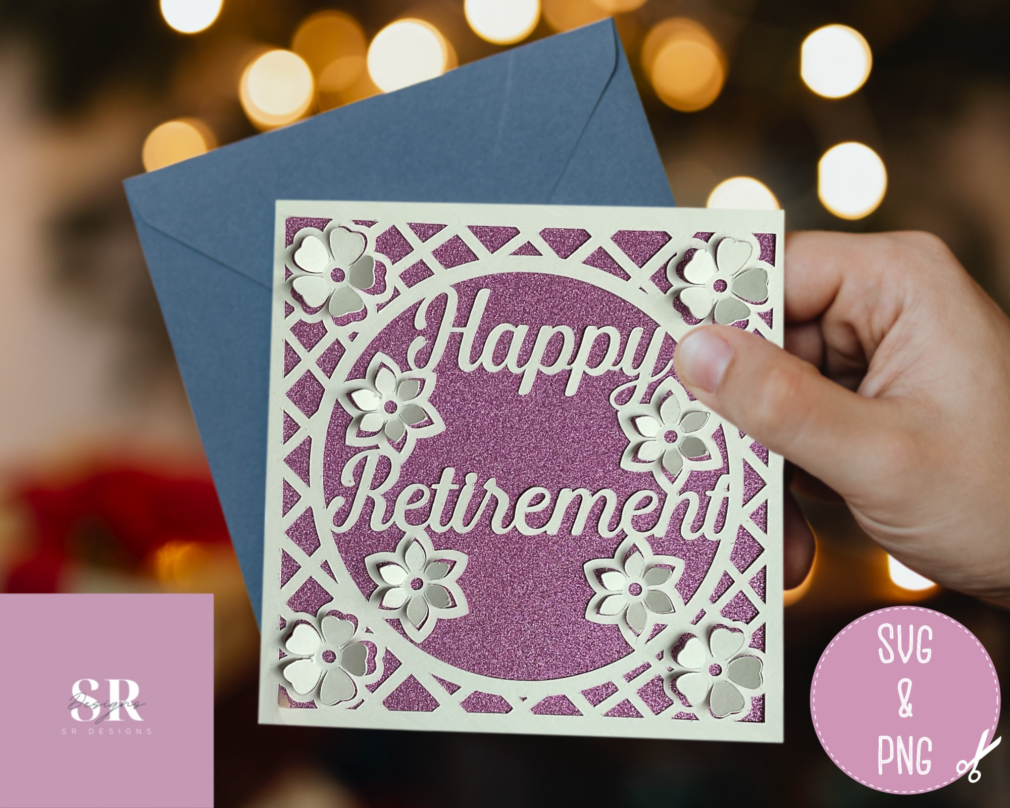 SVG: pop Up/ 3D Happy Retirement Card. Digital Download. | Etsy