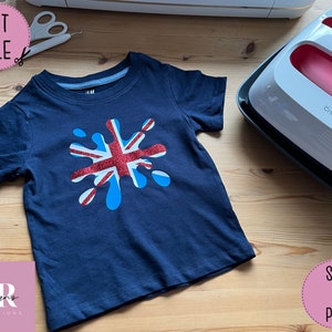SVG: Union Jack Svg. Flag Paint Splat. Layered Union Jack. Union Jack ...