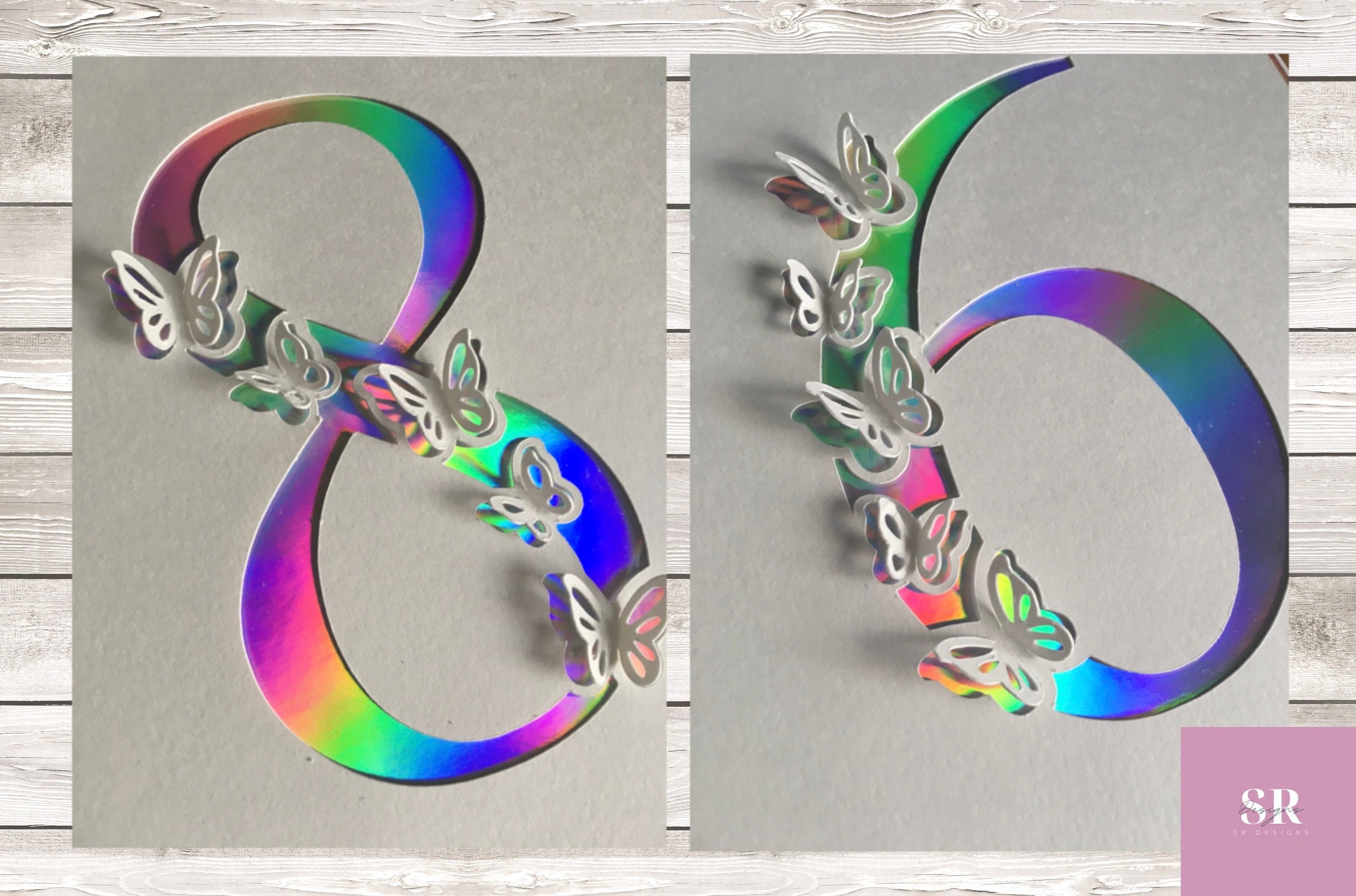 SVG: Pop Up/ 3D Butterfly Number Bundle. Numbers 0-9. Number Pop Up ...