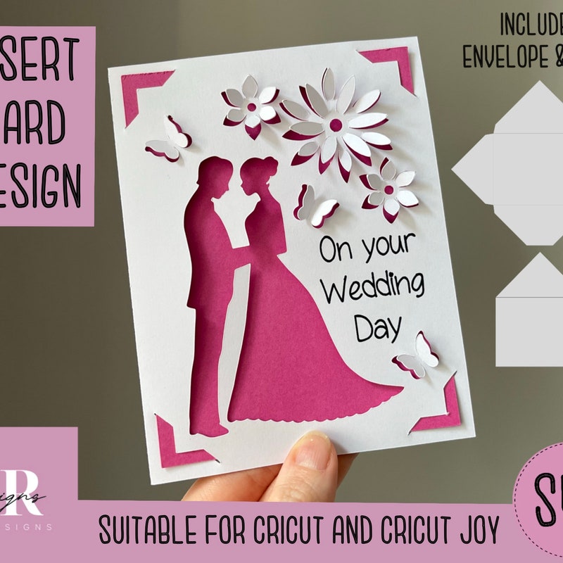 Wedding Cricut Card - Etsy
