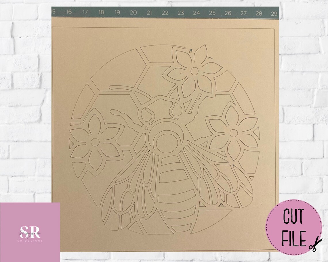 SVG: 3D Bee. Card Cutting File. Bee Svg. Honeycomb Svg. Bumble - Etsy UK