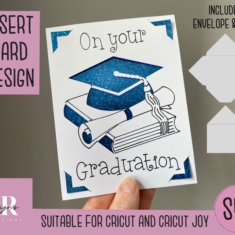 Graduation Card Svg - Etsy
