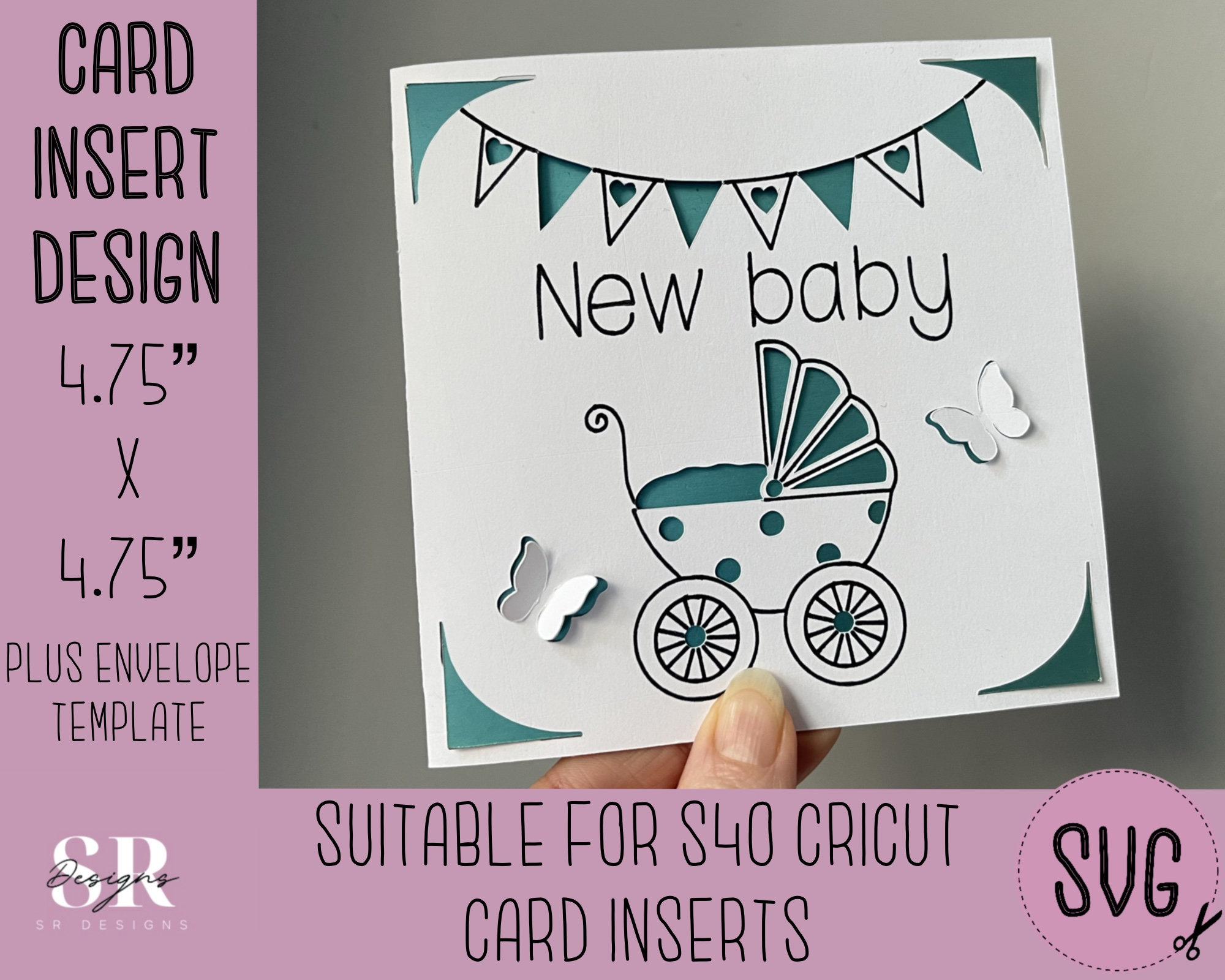 Baby Cards Made With Cricut Welcome To The World Little One, Baby Boy,