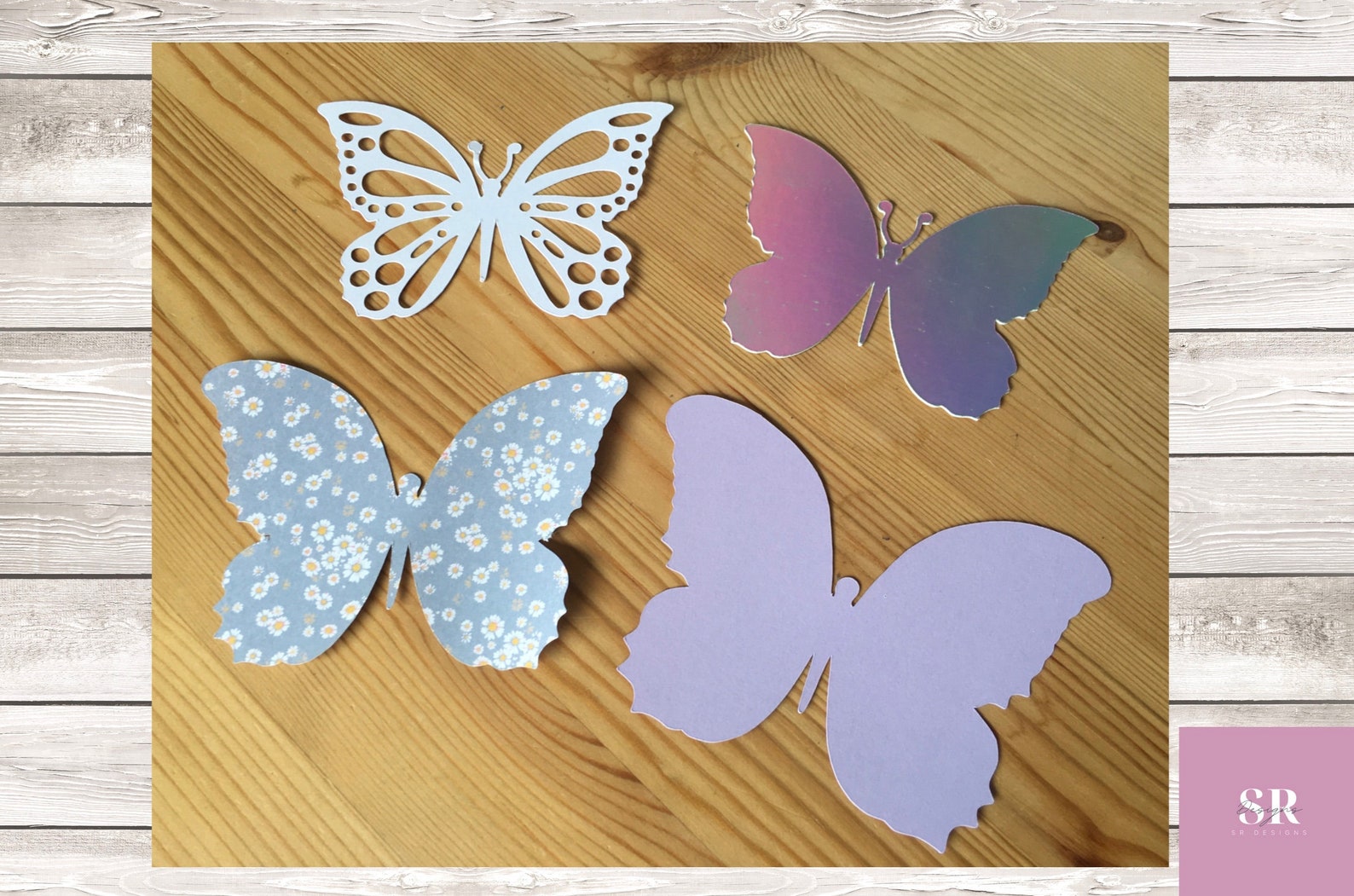 Paper Butterfly SVG Cut File. 3D Butterfly. Butterfly Paper Cut ...