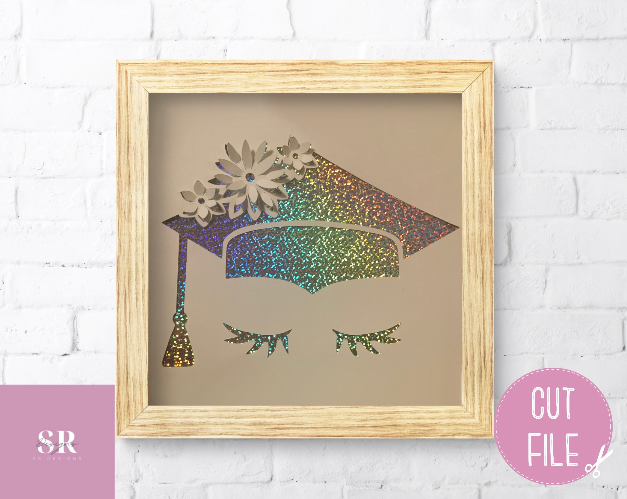 SVG: pop up/ 3D Graduation cap. Digital download. Paper | Etsy