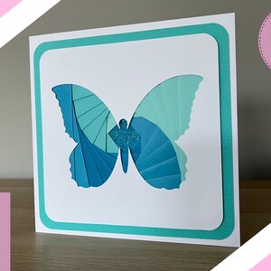 Butterfly Iris Folding Pattern Template PDF & SVG. Iris Folding Pattern ...