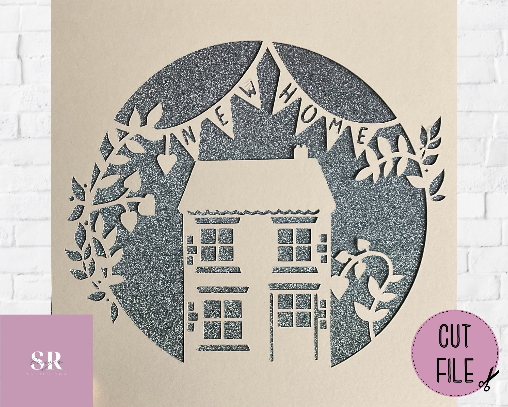 SVG: New Home Card. Digital Download. Paper Cutting. New Home - Etsy
