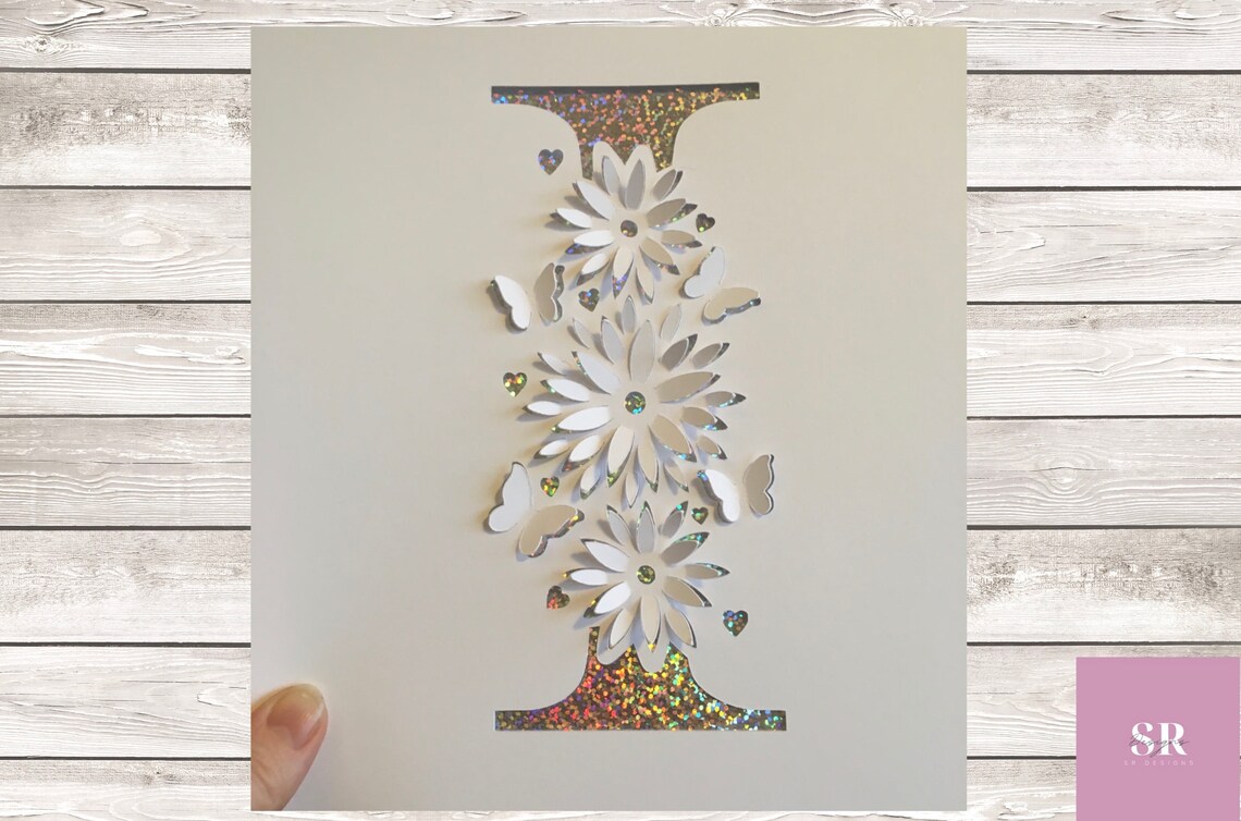 SVG: Pop Up/ 3D Letter I. Alphabet Pop Up. Pop up Letter. Card | Etsy