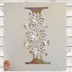 SVG: Pop Up/ 3D Letter I. Alphabet Pop Up. Pop up Letter. Card Pop Up ...