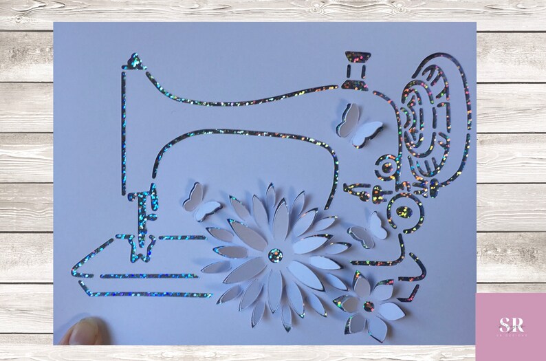 SVG: 3D Sewing Machine. Sewing Machine Svg. Sewing. Hobby. | Etsy UK