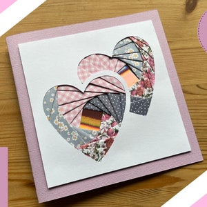 Heart Iris Folding Pattern Template PDF & SVG. Iris Folding Pattern ...