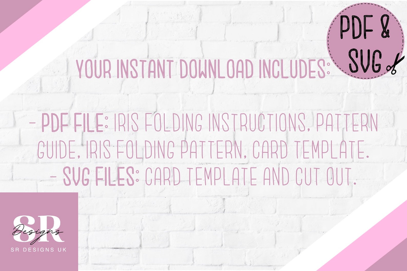 Hummingbird Iris Folding Pattern Template PDF & SVG. Iris Folding ...
