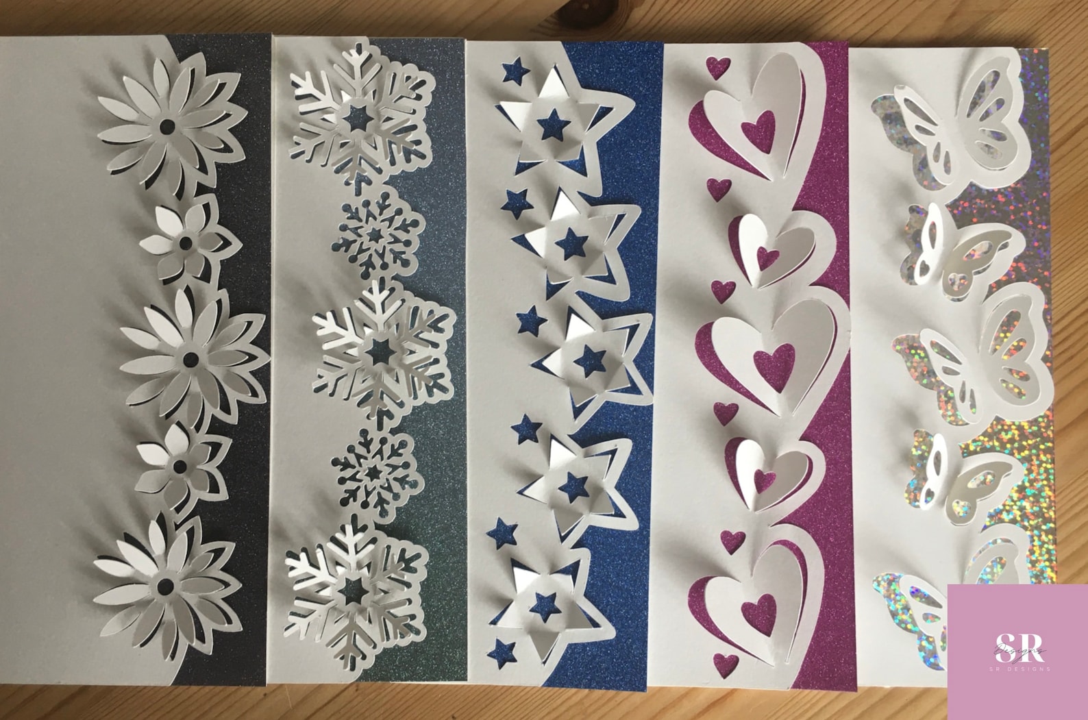 SVG: ‘pop Up’/ 3D Card Blank Bundle. Card Svg. Pop up Flowers. 3d ...