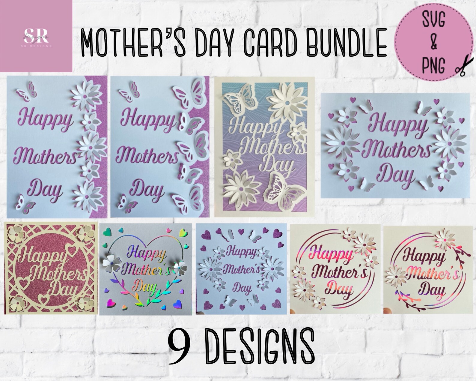 SVG: pop Up/ 3D Mothers Day Card Bundle. Mothers Day Svg. - Etsy UK