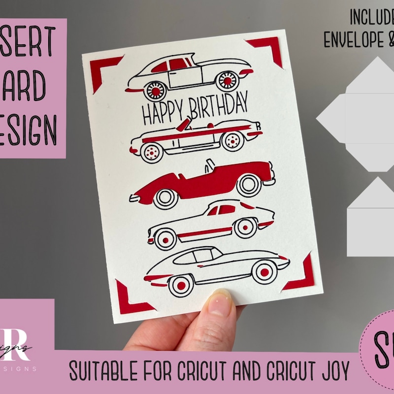 Masculine Cars Birthday Card - Etsy
