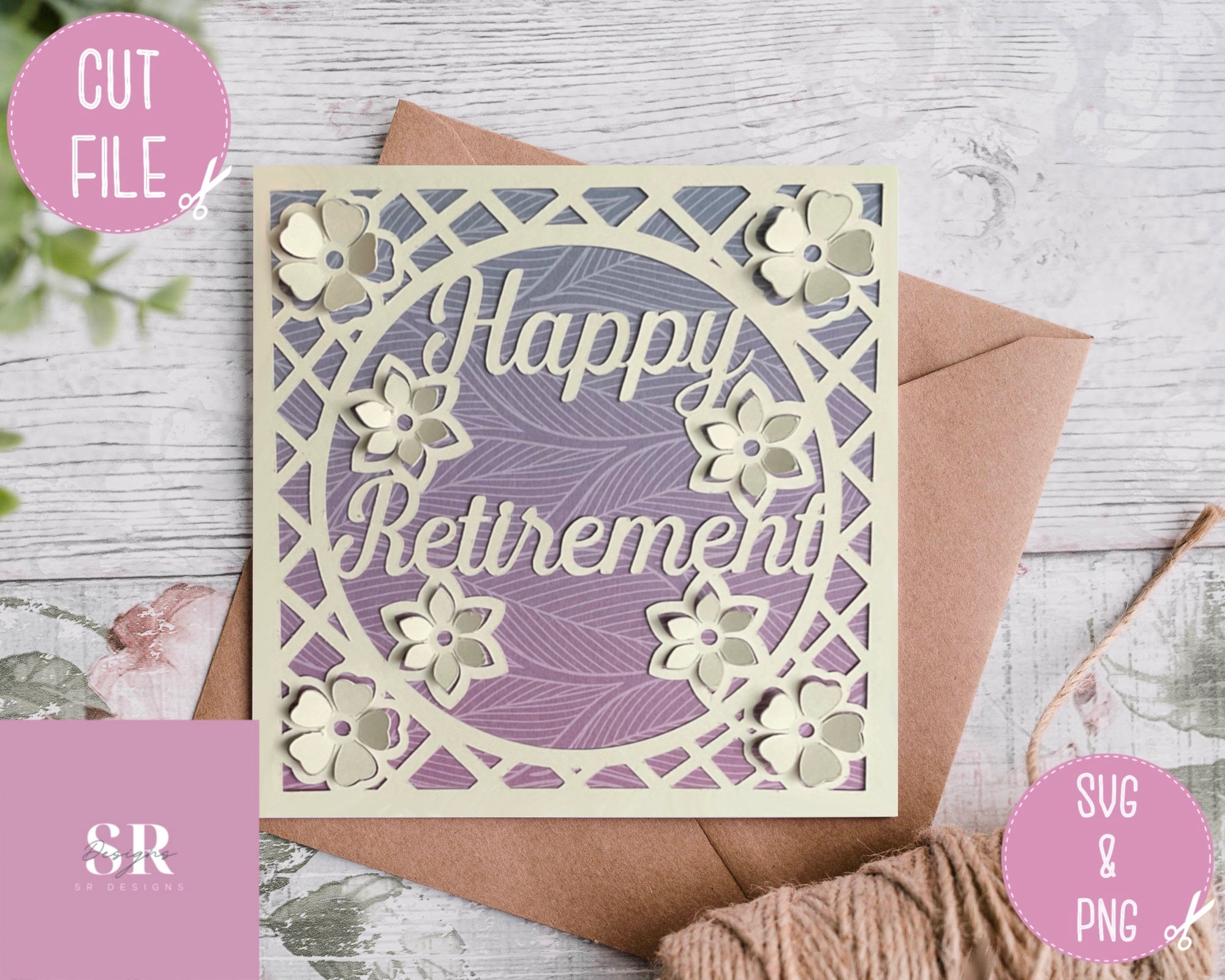 SVG: pop Up/ 3D Happy Retirement Card. Digital Download. - Etsy Canada