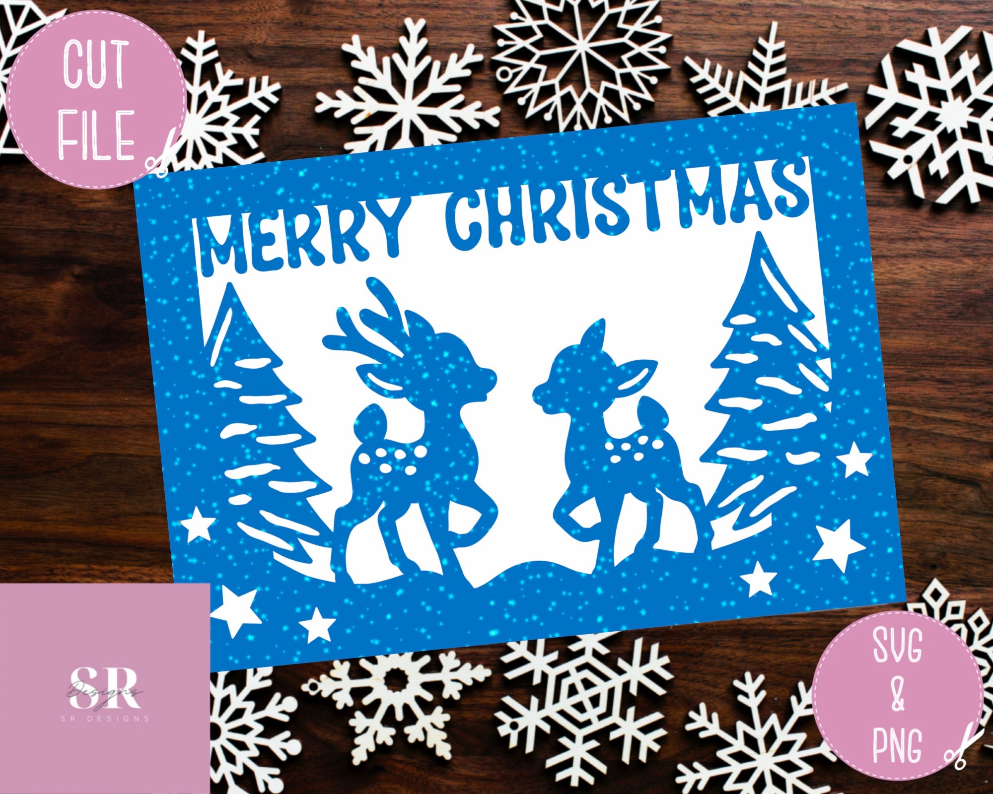 SVG: Christmas Card. Christmas Card Svg. Merry Christmas Svg. Cricut ...