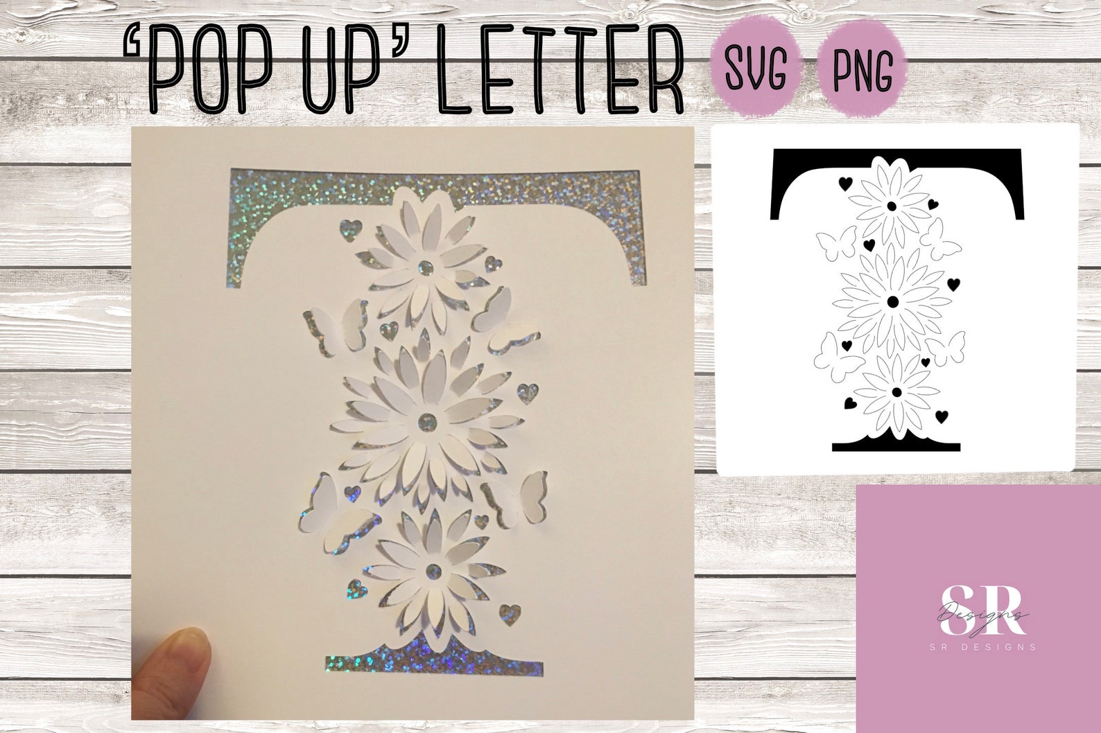 SVG: Pop up / Letras 3D T. Alphabet pop up. Carta emergente. | Etsy