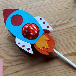 SVG: Rocket Lolly Holder. Lolly Holder Svg. Rocket Lolly Holder. Sucker ...