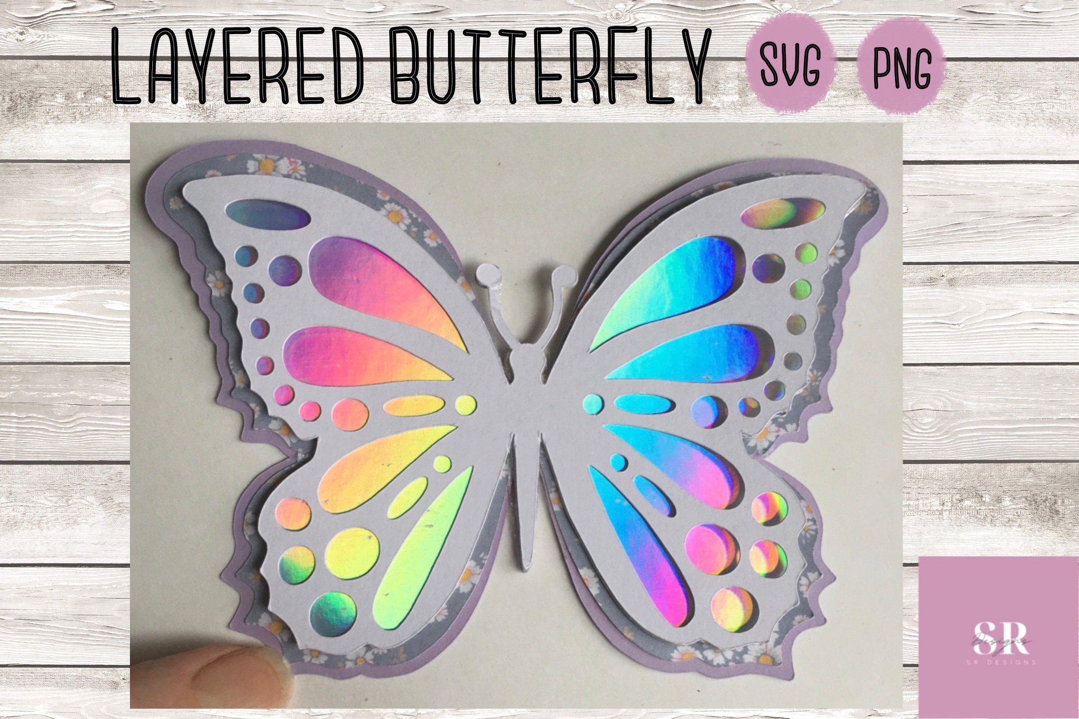 Paper Butterfly SVG cut file. 3D butterfly. Butterfly paper | Etsy